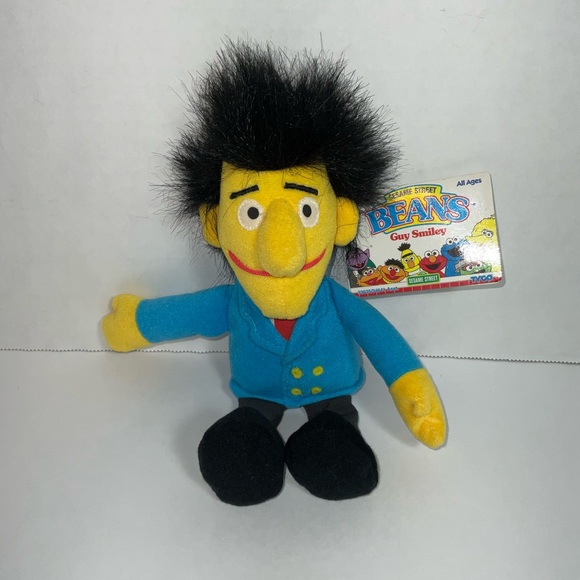 Sesame Street | Toys | Vintage 997 Sesame Street Beans Guy Smiley ...